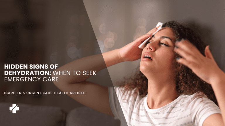 Hidden Signs of Dehydration: When to Seek Emergency Care
